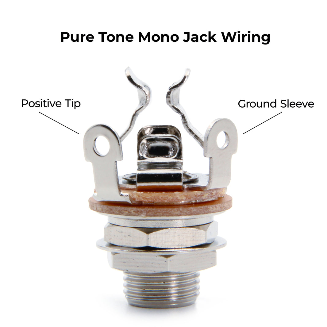 Guitar Jacks: 1/4" Switchcraft & Pure Tone Output Jacks – The Art of Tone