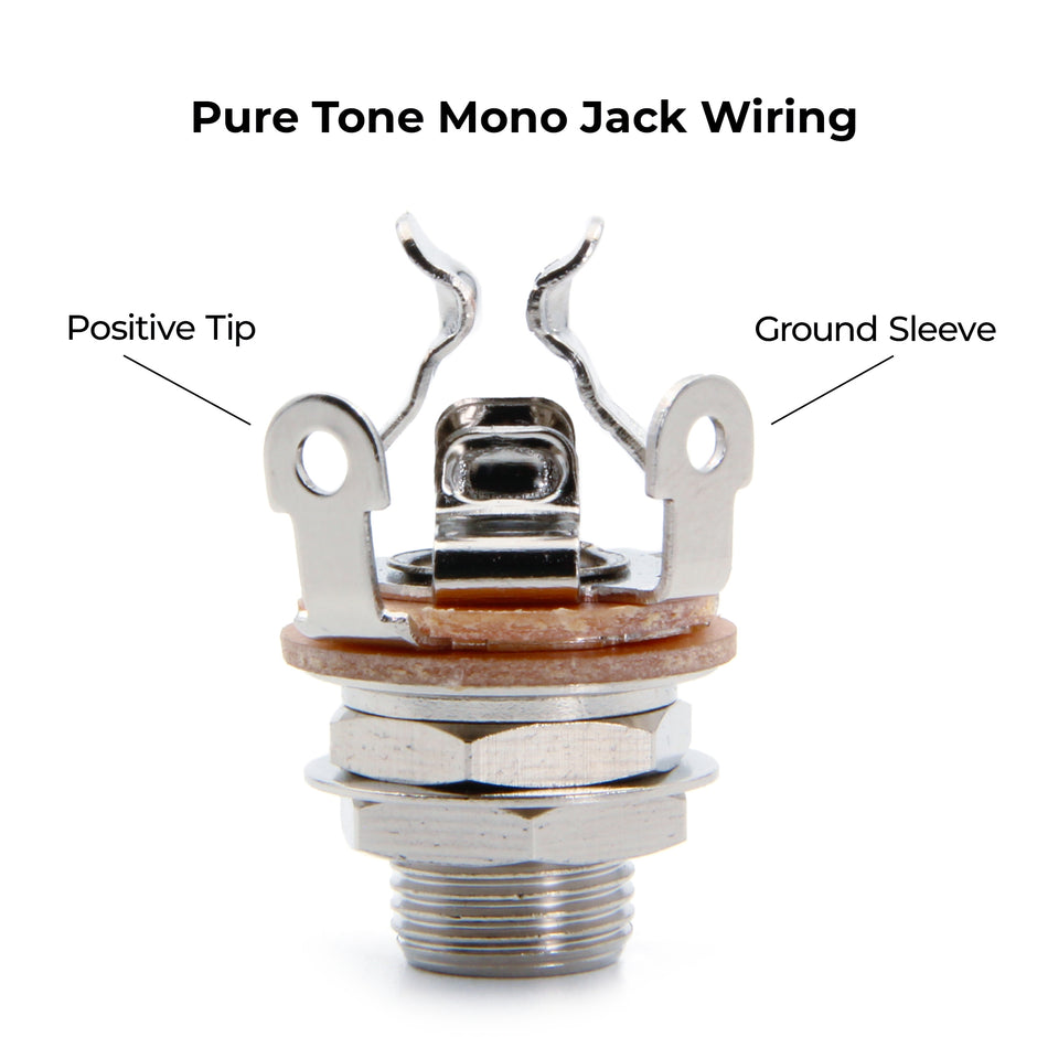 Guitar Jacks: 1/4" Switchcraft & Pure Tone Output Jacks – The Art of Tone